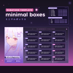 Vtuber / Streaming resources - ╰☆ Schedules